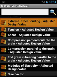 Home | Calculator | Timber Engineering Calculator for Android